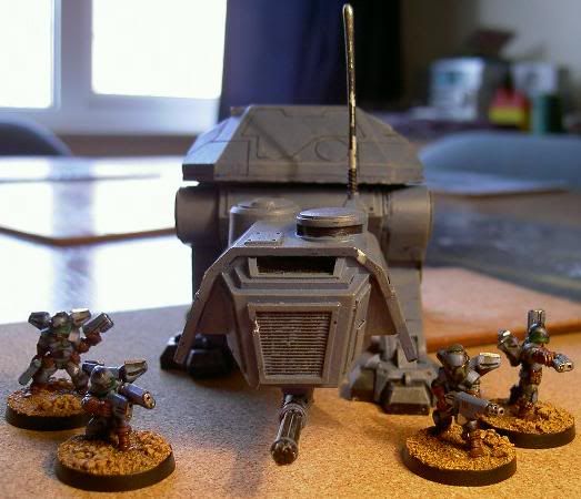 [TMP] "The Tiger Sci-Fi APC - 28mm Walking Tank " Topic